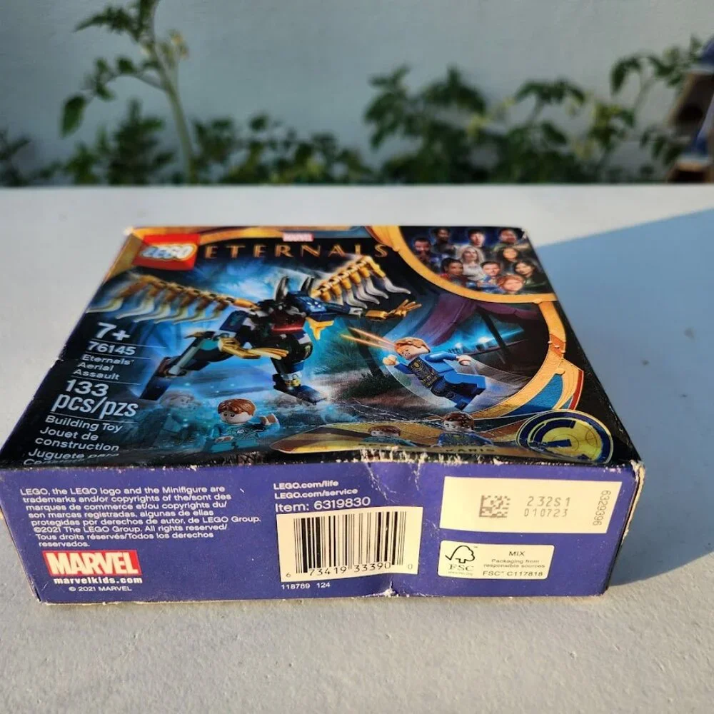 Lego | Toys | New Lego Marvel Eternals Building Kit Set 7645 Aerial ...